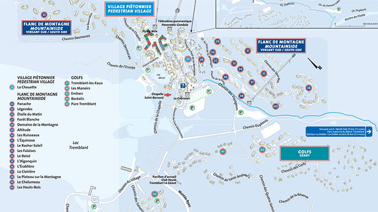 Ski Trails & Hiking Maps | Driving Directions to Mont-Tremblant