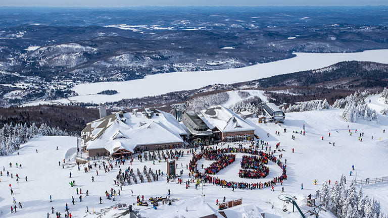 History of the mount Tremblant ski resort since 1939