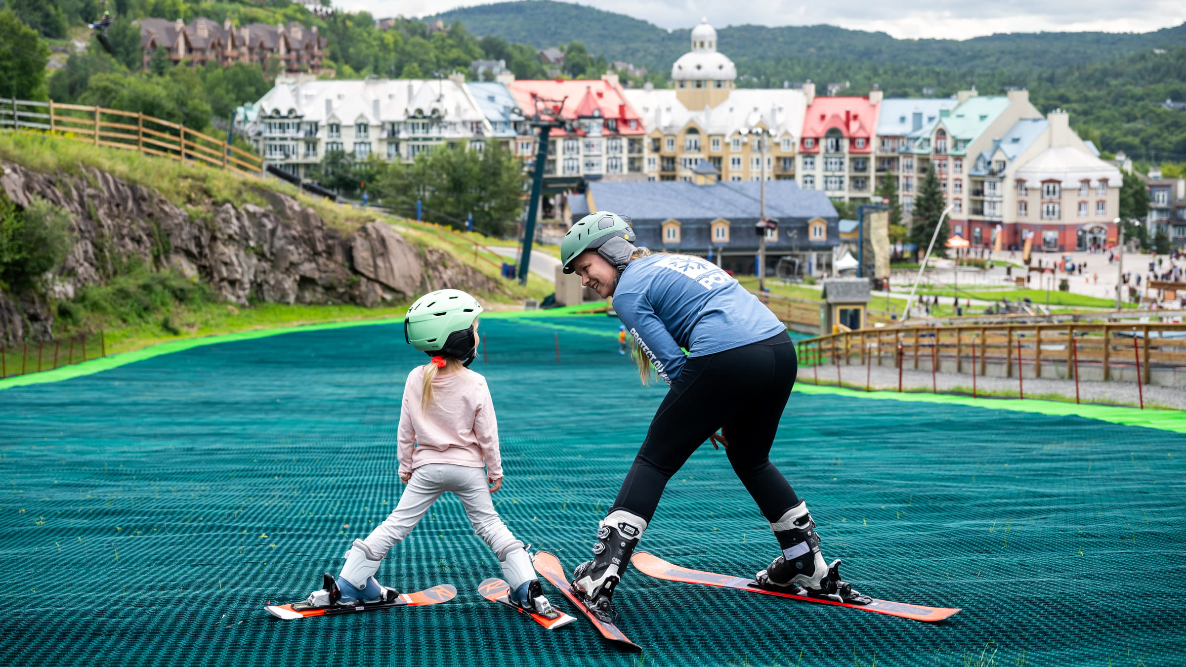 Summer Skiing | Introduction to Skiing | Tremblant